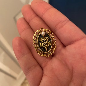 Silver Nursing Pin for the Pinning Ceremony Student Nurse | Etsy