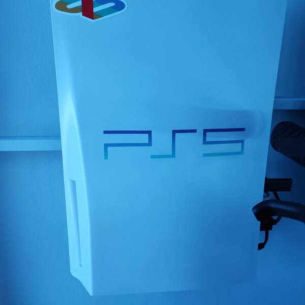 Retro PS5 Playstation 2 Logo Sticker, PS2 Logo Vinyl Decal Sticker for ...