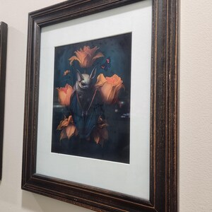 Victorian White Rabbit Painting, Emily Bunny Vintage Portrait ...