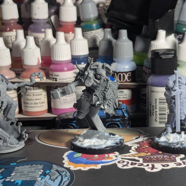 Vagabond Knight / Tabletop Model / Miniature Figurine Realstone ...