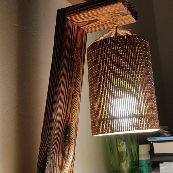 Wall Wood Light, Wood Wall Bedside Reading Sconce, Wood Wall Lamp ...