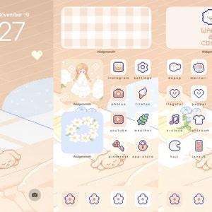 63 App Icon Pack / Happy Sunday / Kidcore / Wallpapers & - Etsy