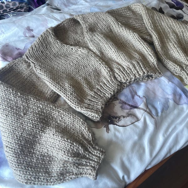 La Maddalena Sweater Knitting Pattern | Instant Digital Download ...