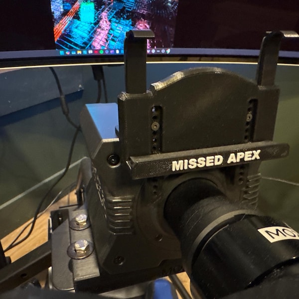 Phone Holder for Moza Base R3 R5 R9 R12 - Display Your Dashboard - 3D ...