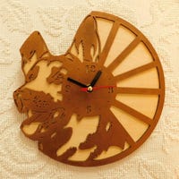 Duck Hunter Clock Laser Cut Files SVG File Vector File Ai Cdr Dxf ...