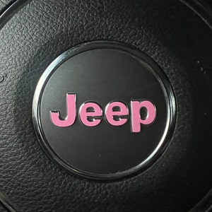 Holographic Crystal Jeep Emblem Sticker Decal, Wrangler JK, TJ, JL ...