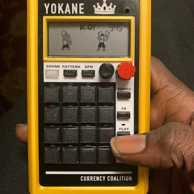 Beat Box Black Case 3D Printed Case for the Teenage Engineering Pocket ...