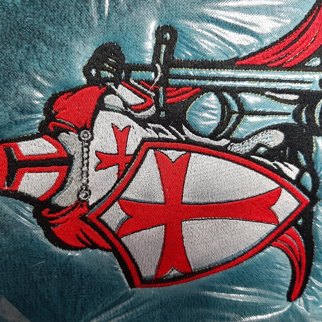 PHA OES With Worthy Matron Emblem Stained Glass Embroidery Design ...