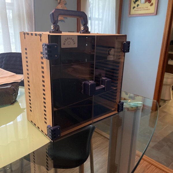 Miniature Corner Display Case / Transport Container - Great for ...