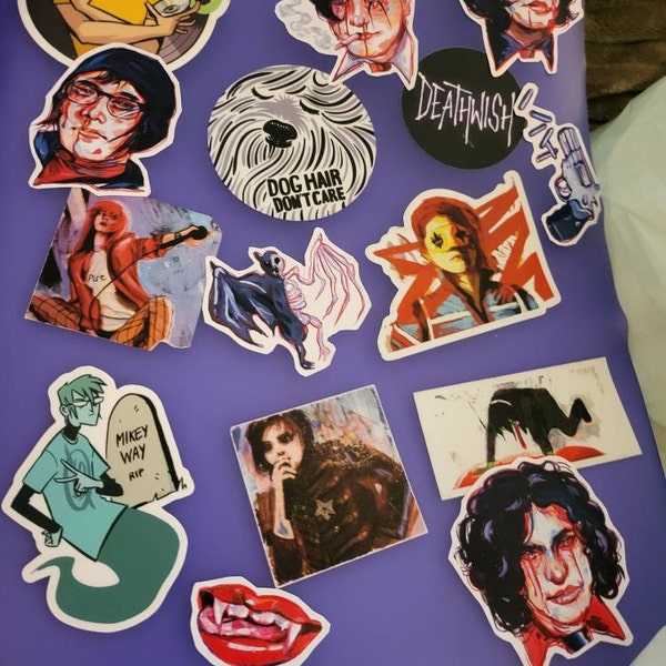 Three Cheers for Sweet Revenge - Sticker Set - Etsy