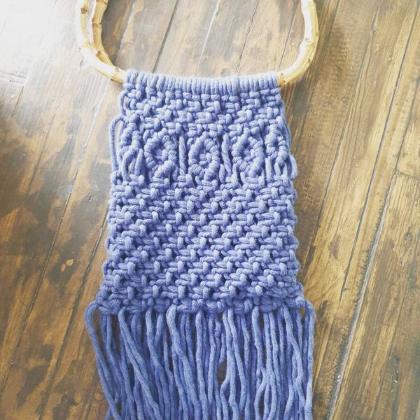 DIY Macrame Market Bag Pattern With Instructional Pictures, Macrame ...