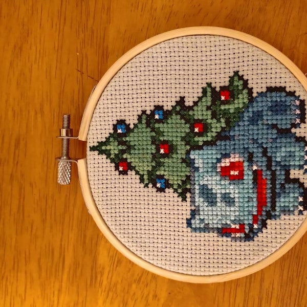 Baby Mario Inspired Cross Stitch Pattern Perfect Baby Shower Gift - Etsy