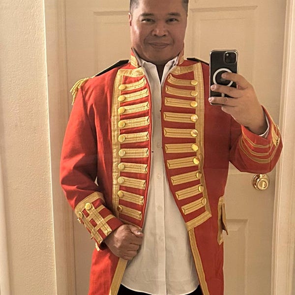 British Royal Navy Vice-admiral Historical Handmade Military Jacket for ...