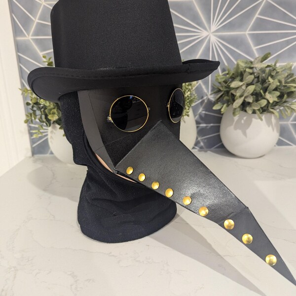 Printable Paper Plague Doctor Mask Spy Vs Spy Bird Mask DIY Foldable ...