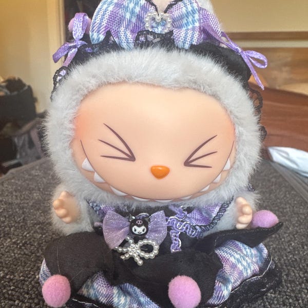 Labubu Handmade Doll Clothes | Jersey Outfit | Doll Outfit | Labubu ...
