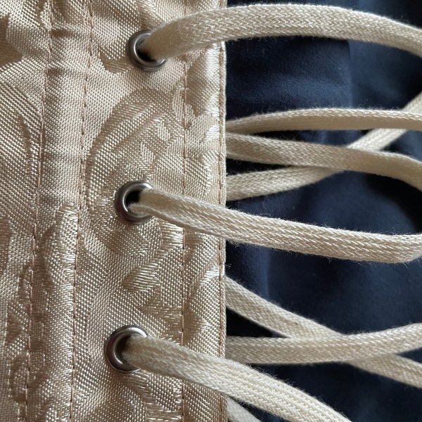 Flat Natural Cotton Corset Lacing - by the Yard - Etsy