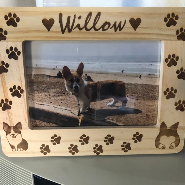 Personalized Dog Frames- Dog Frame, Pet Frame, Gift, Pet Lover Gift ...