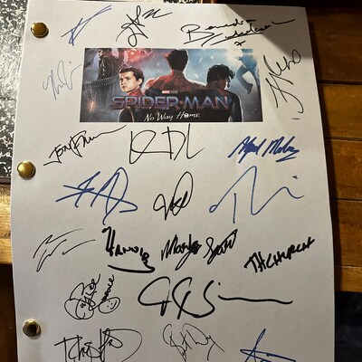 Deadpool Signed Film Movie Script Screenplay X11 Autographs Ryan ...