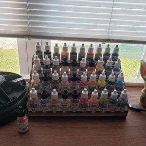 40 Bottle Vallejo/army Painter Modular Paint Rack - Etsy