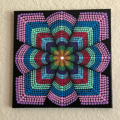 DIGITAL PATTERN Mandala Dot Painting fall 2020-3 Pattern by Maria Clark ...