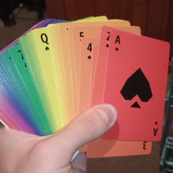 Gradient Playing Cards - Etsy
