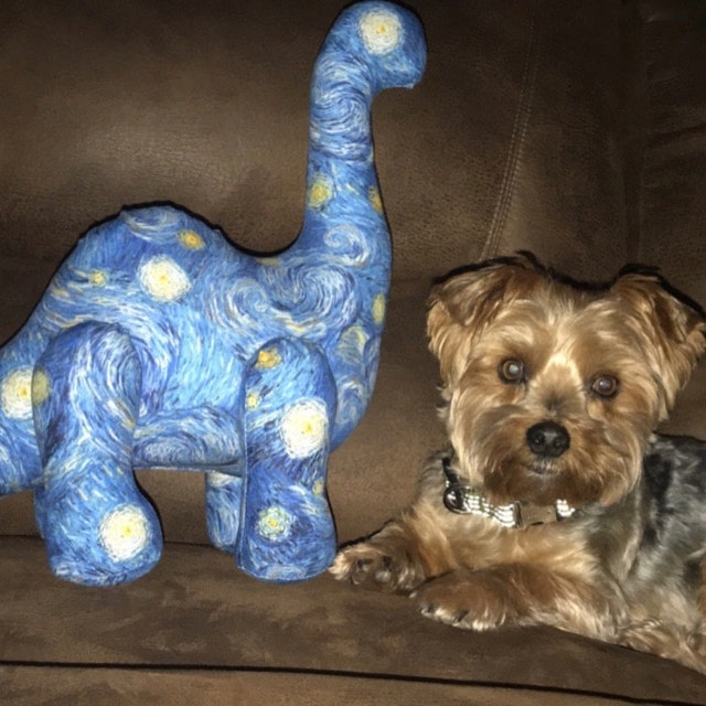 Stuffed Dinosaurs in many different colors by DesignerDinosaurs