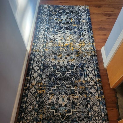 Custom Size Hallway Runner Rug, Extra Thick, 31 Inch Wide X Your Choice ...