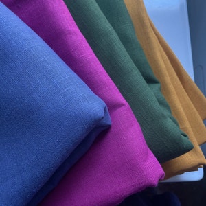 European EXTRA WIDE Linen Fabric by the Yard 100% Natural - Etsy