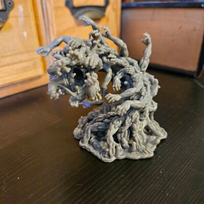 Necromancer Miniature 3 Poses 28mm Scale Tabletop Gaming Dnd Miniature ...