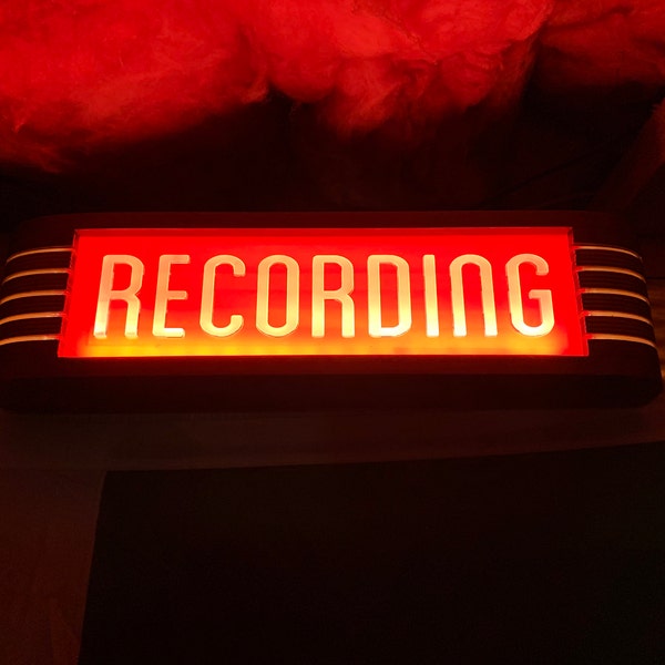 Recording 18" Studio Warning Sign - Etsy