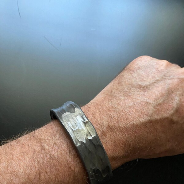 Fat Titanium Cuff for Men Bracelet for Men Unisex Bracelet Unique Gift ...