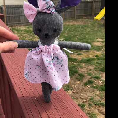 Fabric Bunnies With Clothes Pattern and Instructions english - Etsy