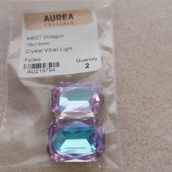 AUREA Crystals A4627 Octagon - Fancy Stones Crystals - Various Crystal ...