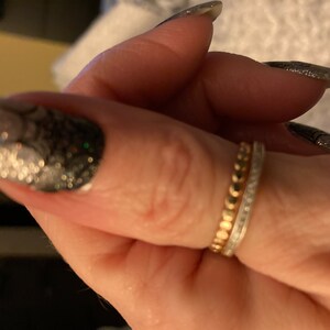 Cross and Dove Eternity Ring Religious Ring Religious Thumb - Etsy