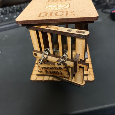 Bad Dice Personalized Square Dice Jail - Etsy