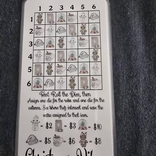 Roll the Dice Savings Challenge: A6 Budget Binder Game - Etsy