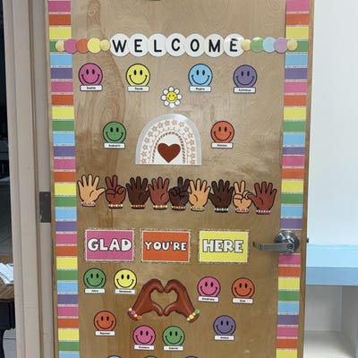 Editable Meet the Teacher Template Bright Classroom Decor Meet the ...