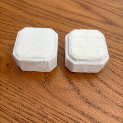 Engagement Ring Box Wedding Ring Box Black Ceremony Engagement Proposal ...