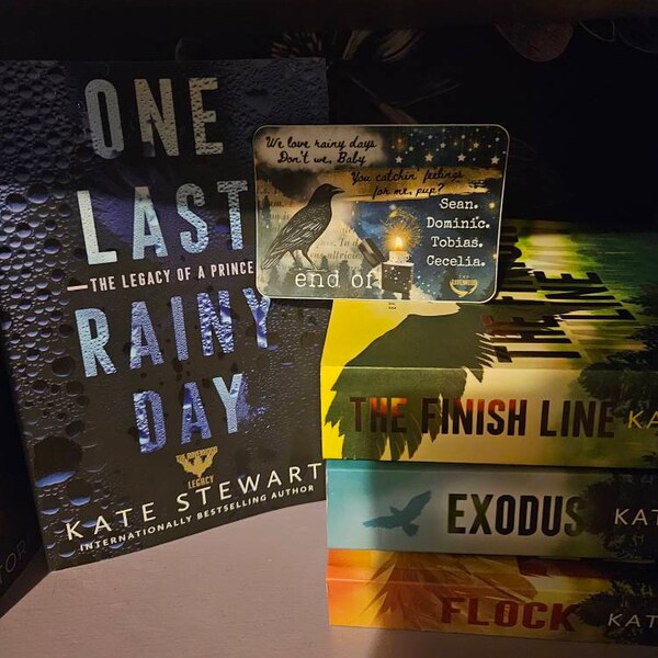 OFFICIALLY LICENSED Kate Stewart Ravenhood Trilogy - Flock - Exodus ...