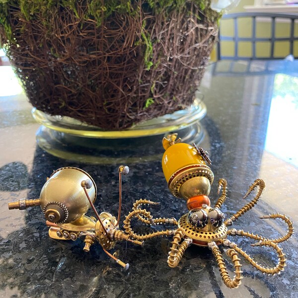 Steam Snail Steampunk Mechanical Insect Iron Bug All-metal Handmade ...