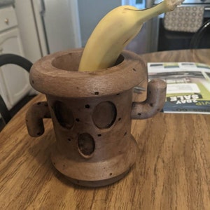 3D Printed Hand-painted Gyroid Lloid Succulent Planter Vase | Etsy