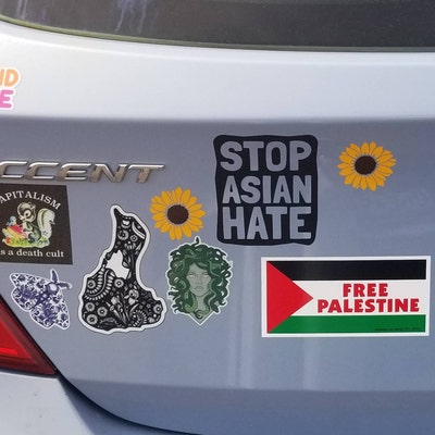 Think Globally Act Locally Bumper Sticker / Decal or Magnet - Etsy