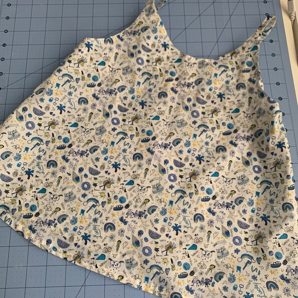 Laramie Swing Top PDF Sewing Pattern, Including Sizes 12 Months - 14 ...