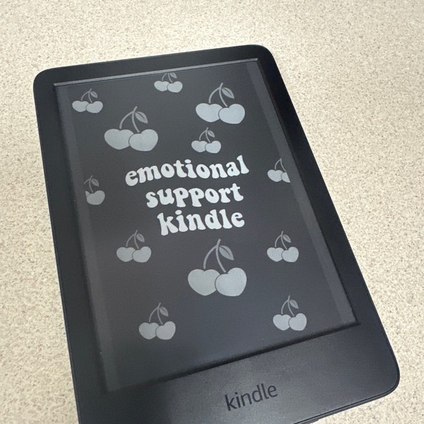 Kindle Lock Screen: Emotional Support Kindle With Stars, Kindle ...
