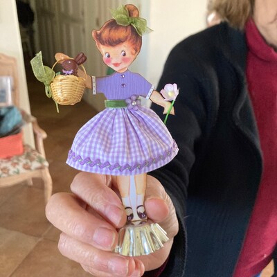 Handmade Patriotic Paper Doll Fourth of July Paper Doll - Etsy