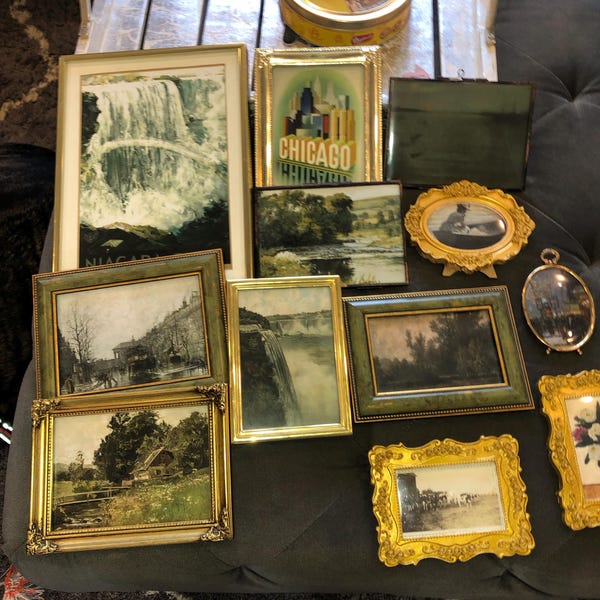 Vintage Printable Country Landscape Painting, Mega Bundle, Antique ...