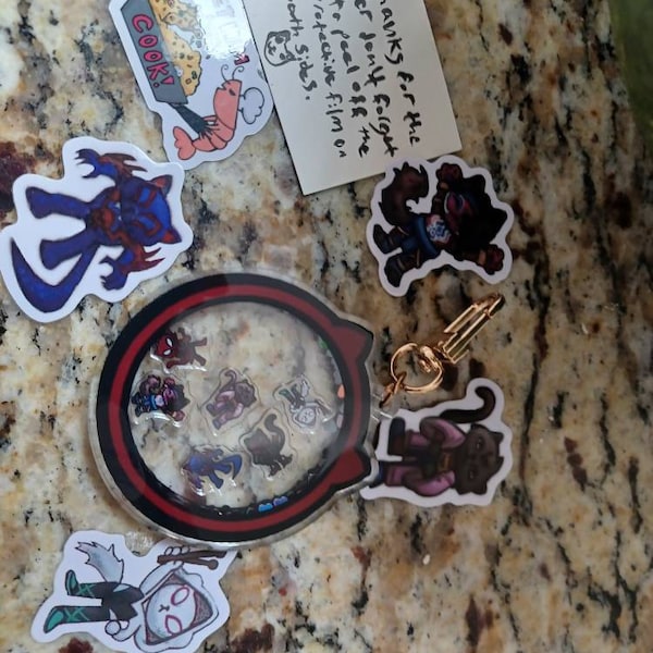 Spider Cat Verse Acrylic Keychain Meows Morales - Etsy