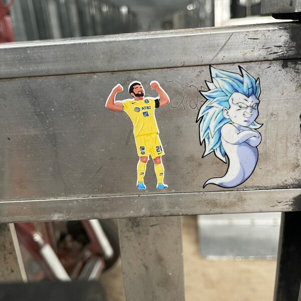 Club America Muscle Pose Sticker Chivas Vs America Concacaf Game 2024 ...