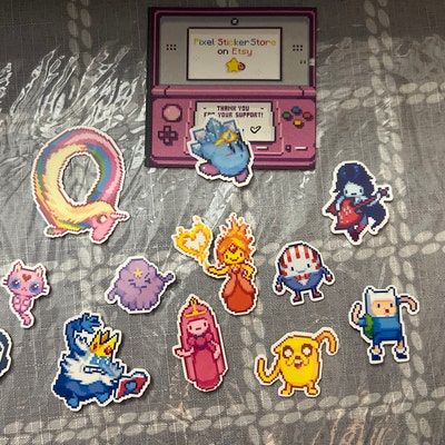 Wallace Wells Premium Sticker Scott Pilgrim Pixel Art Sticker - Etsy