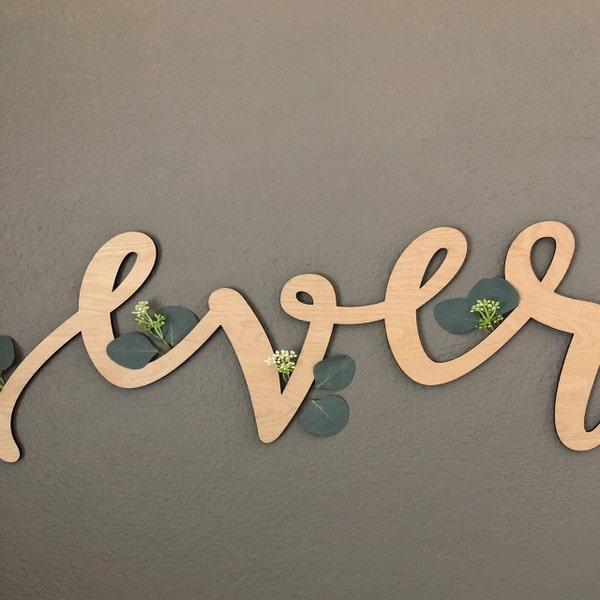 Personalized Name Sign, Custom Name Sign, Wooden Sign, Laser Cut Name ...